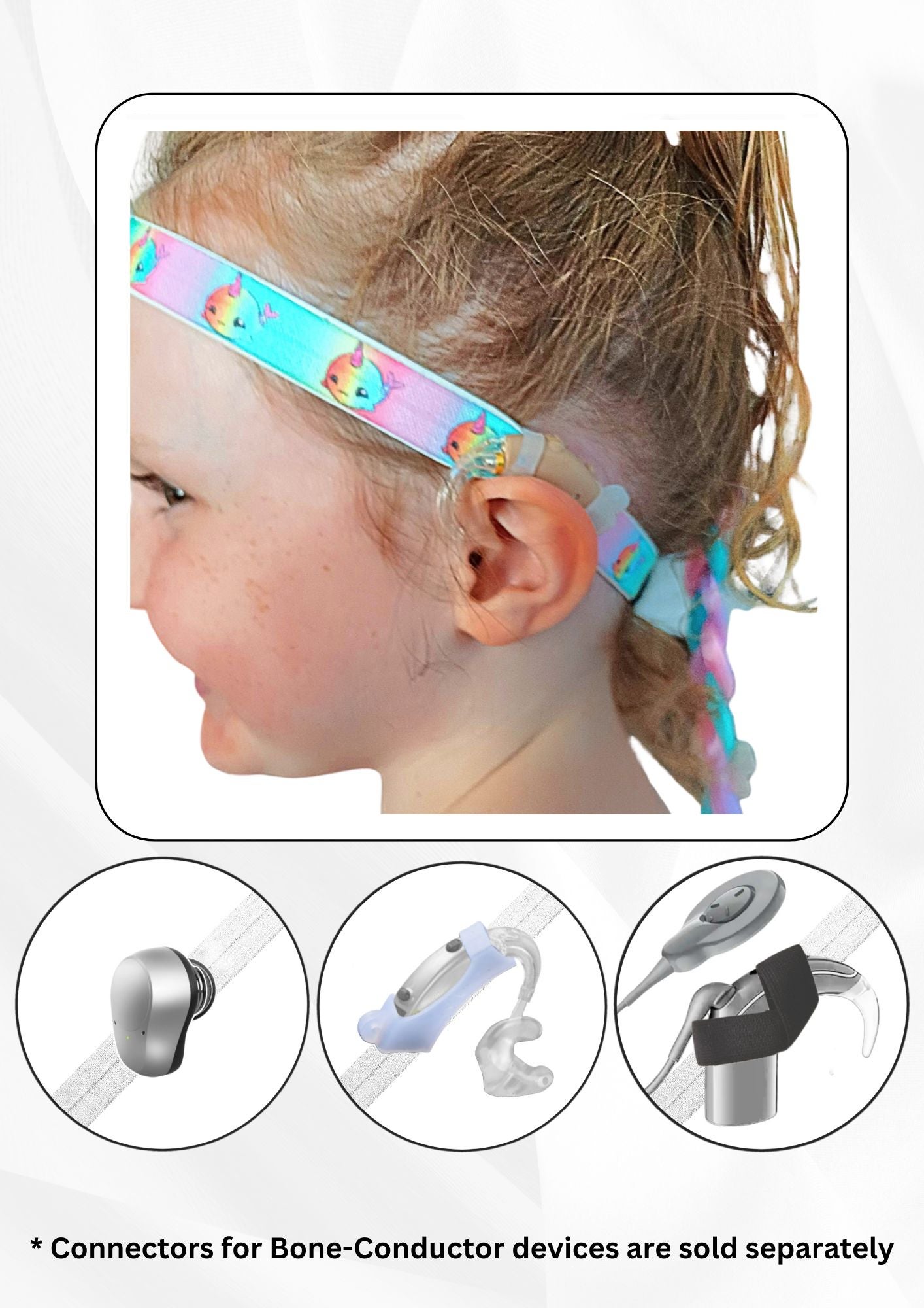 Softband Headband for Cochlear Implant Baha Oticon Ponto Medel Adhear ...