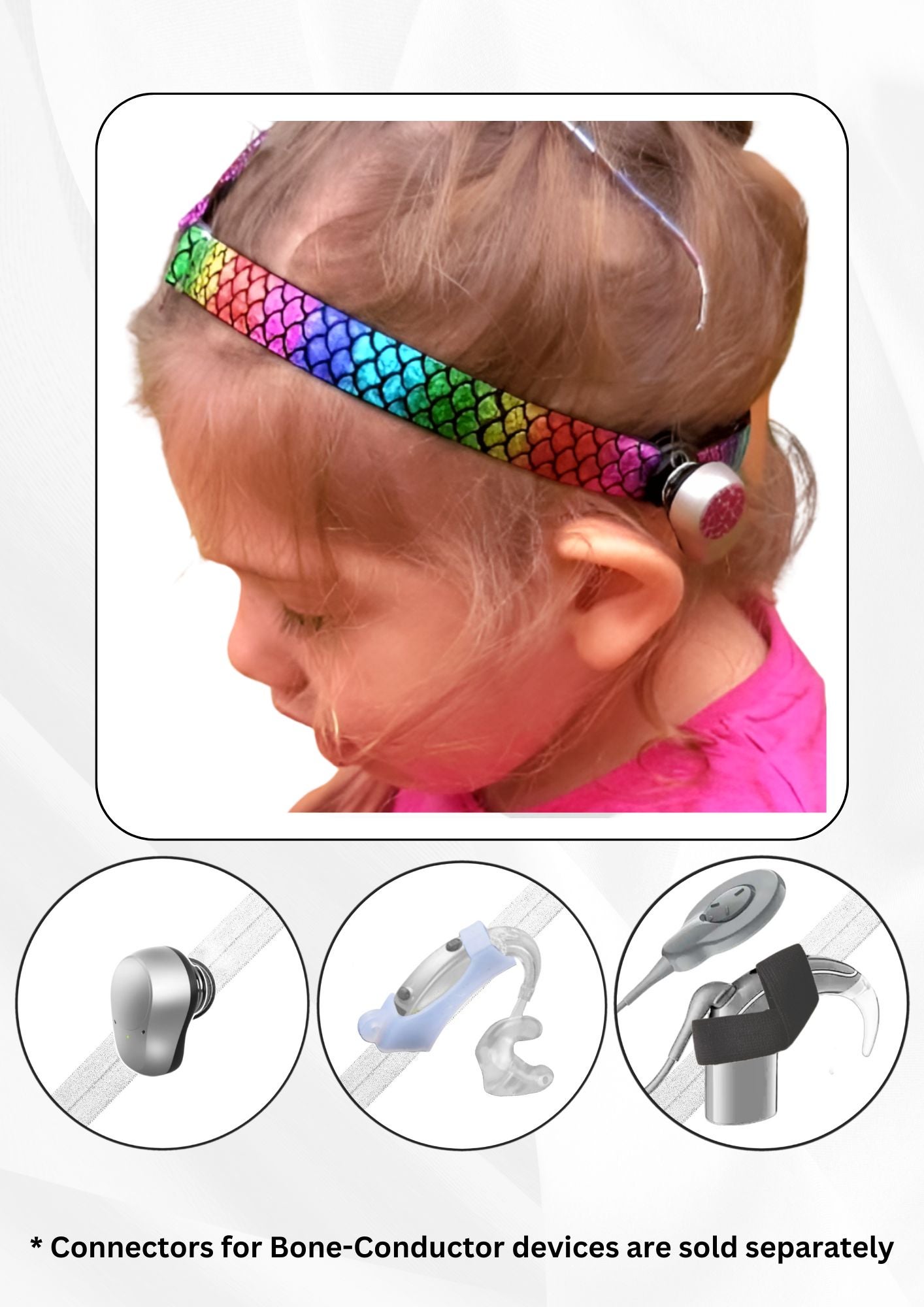 Softband Headband for Cochlear Implant Hearing Aid Baha Oticon Ponto ...
