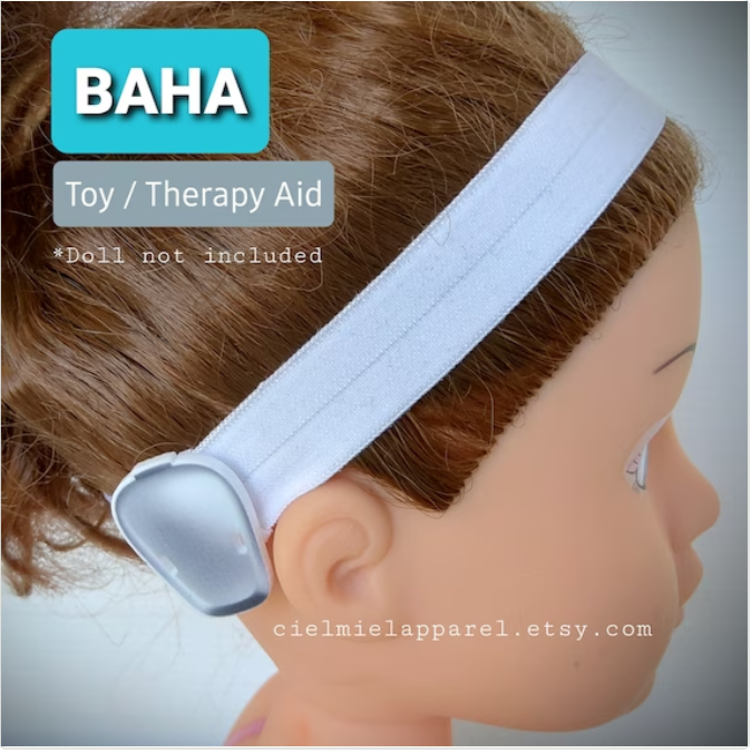 Cochlear Baha Toy Pretend Play Imitation Hearing Device Therapy Aid ...