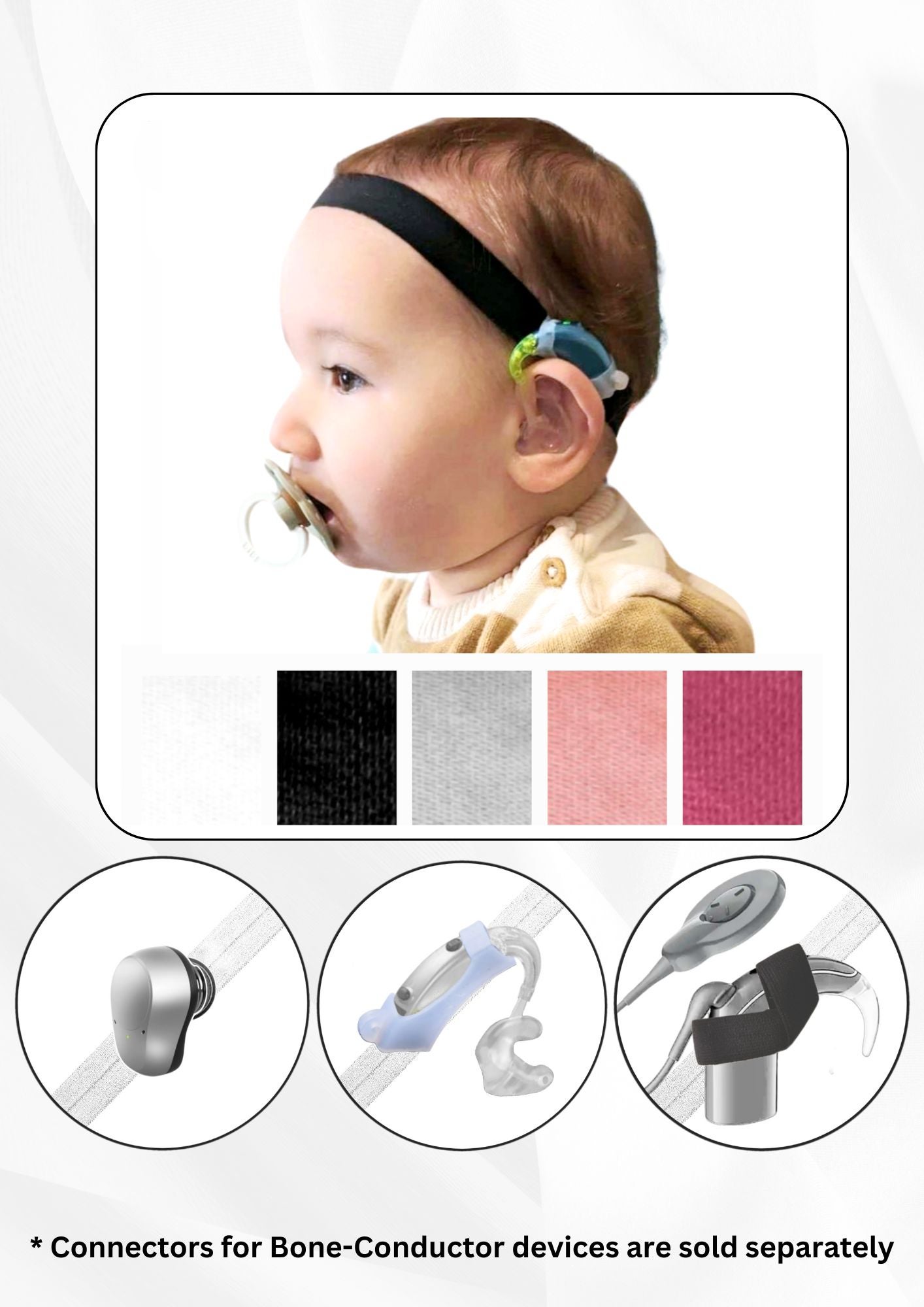 Adjustable-Non-Slip-Velvet-Headband-Cochlear-Implant-CI-Hearing-Aid ...
